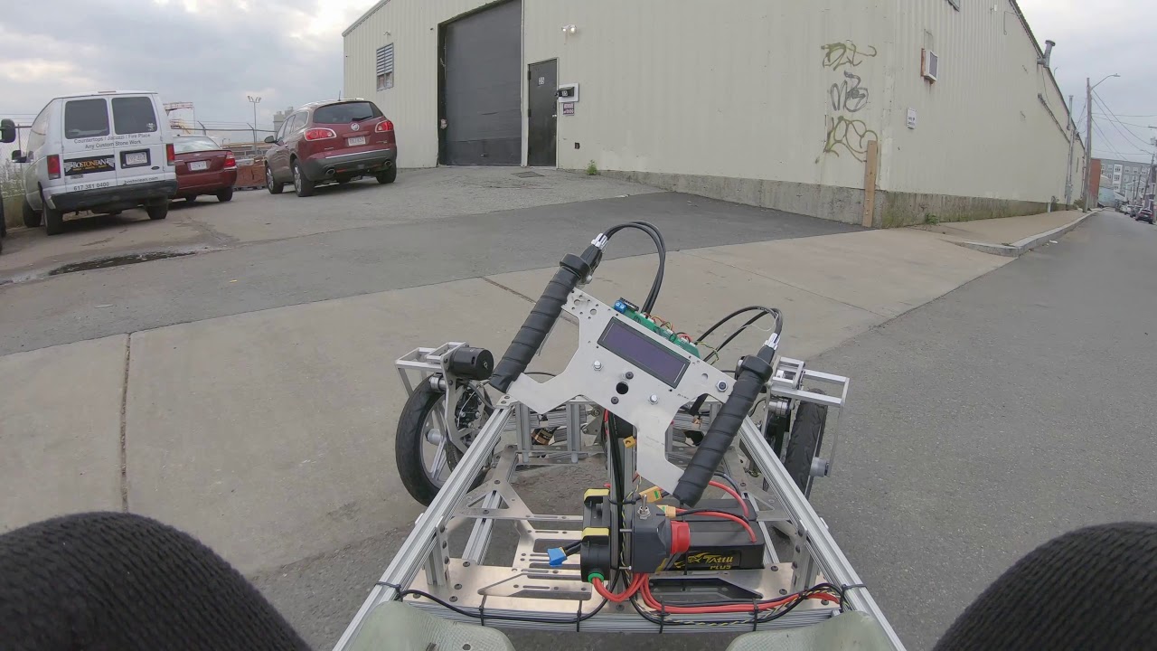 TinyCross (Ultralight Electric Crosskart): RC Car Mode - YouTube