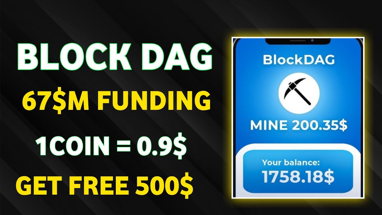 New Mining App || Block Dag Free Mining App || Guide Step By Step - YouTube