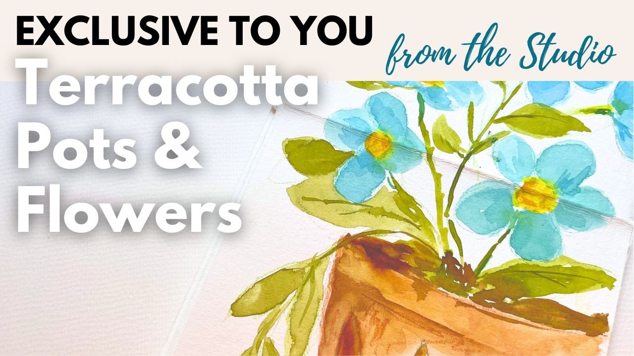 Watercolor Flowers | Diane Antone Studio