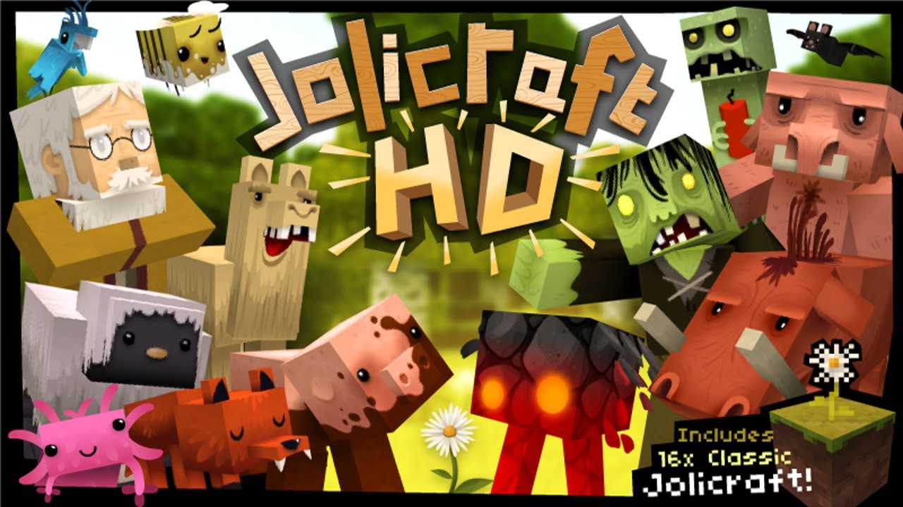 JOLICRAFT HD TEXTURES | MARKETPLACE REVIEW - YouTube