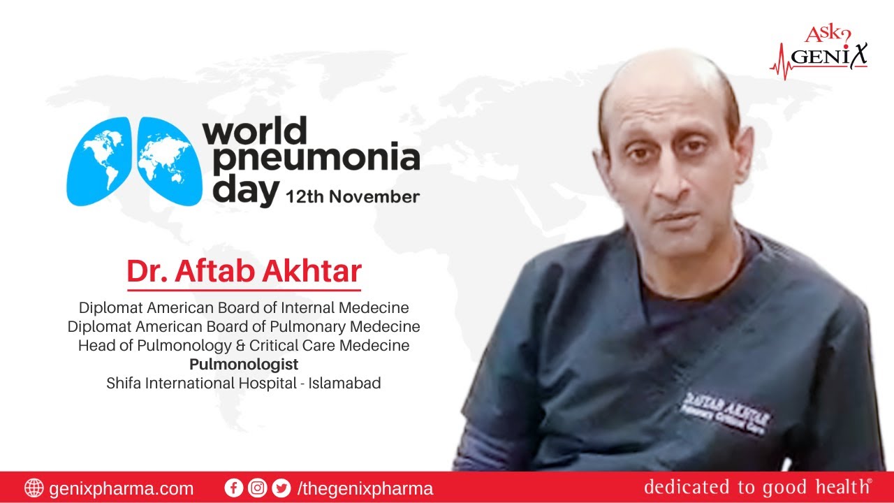 Dr. Aftab Akhtar | World Pneumonia Day 2022! - YouTube