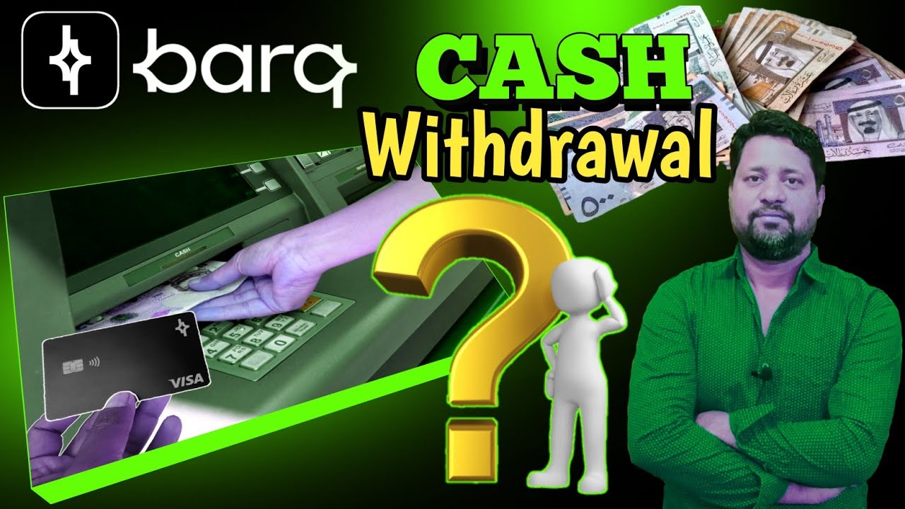CASH WITHDRAWAL barq ATM card | Barq application money transfer || barq ...