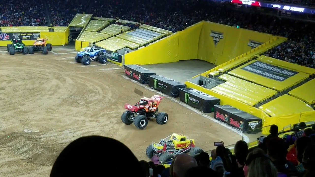 Monster Jam Houston Feb 8th, 2020 Rod Ryan FREESTYLE - YouTube