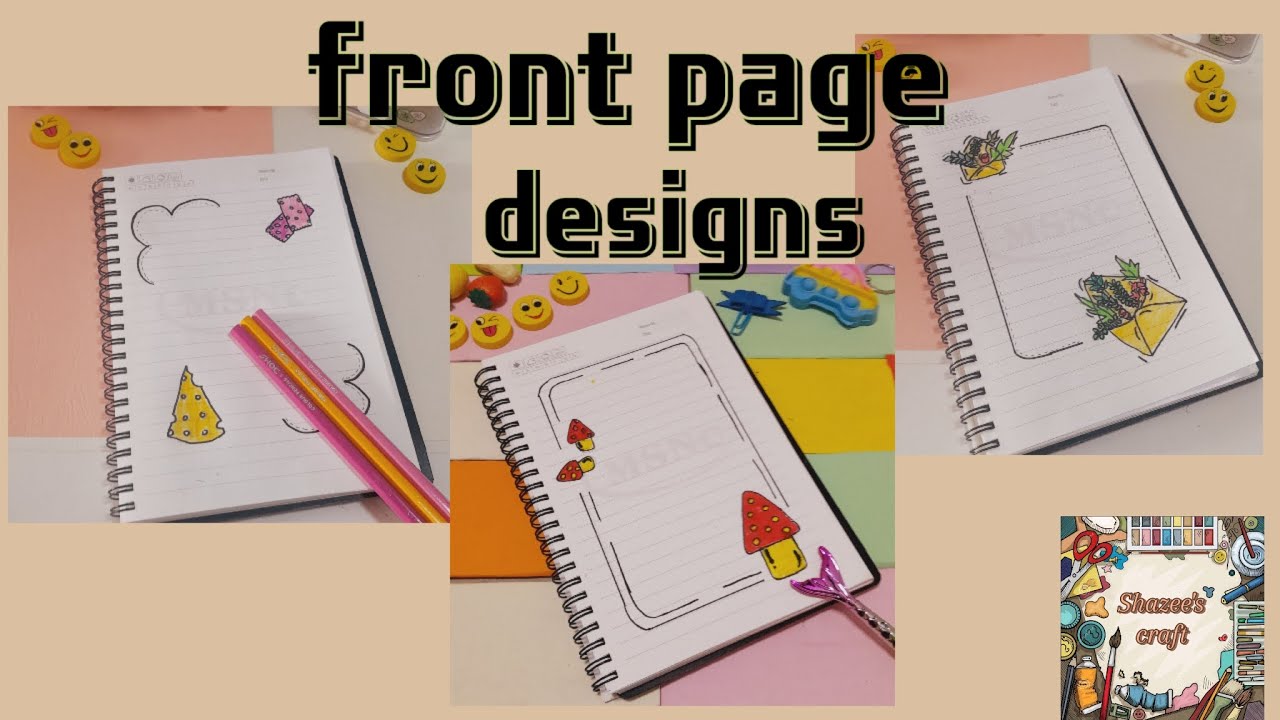 Note decoration ideas | #shazee| Shazee's craft - YouTube