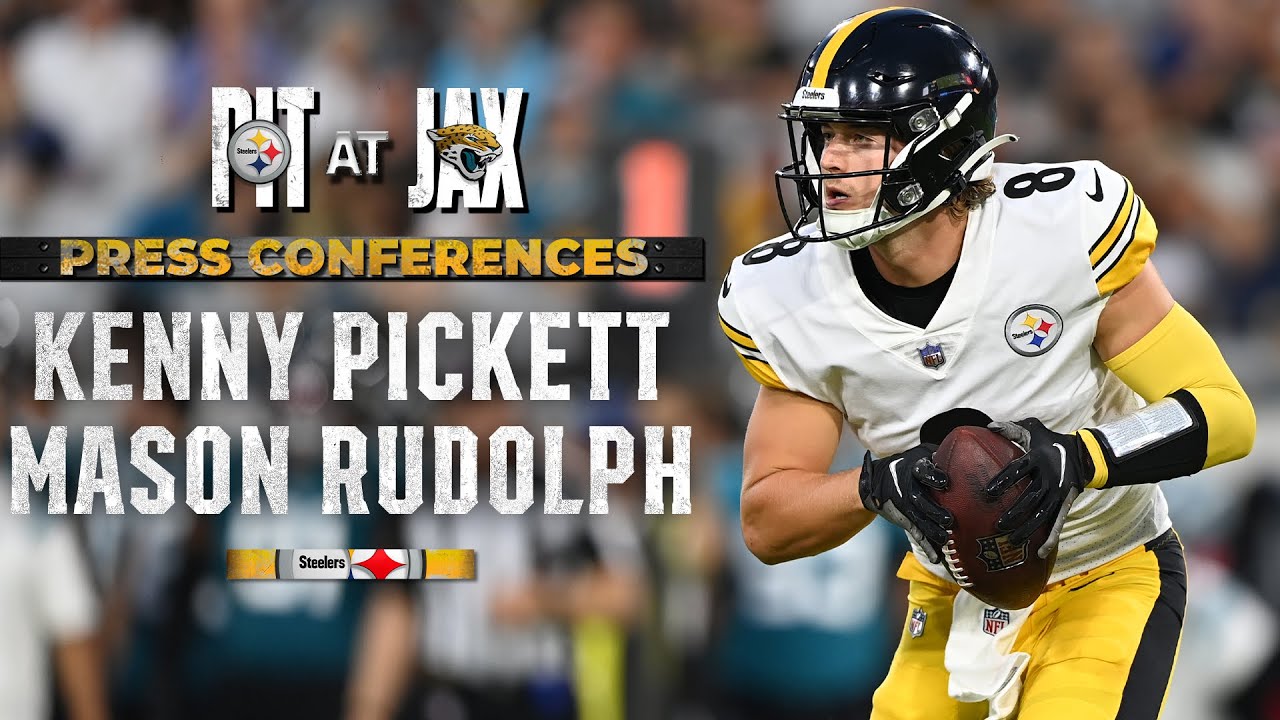 "Proud of the guys." Mason Rudolph and Kenny Pickett on the win over ...