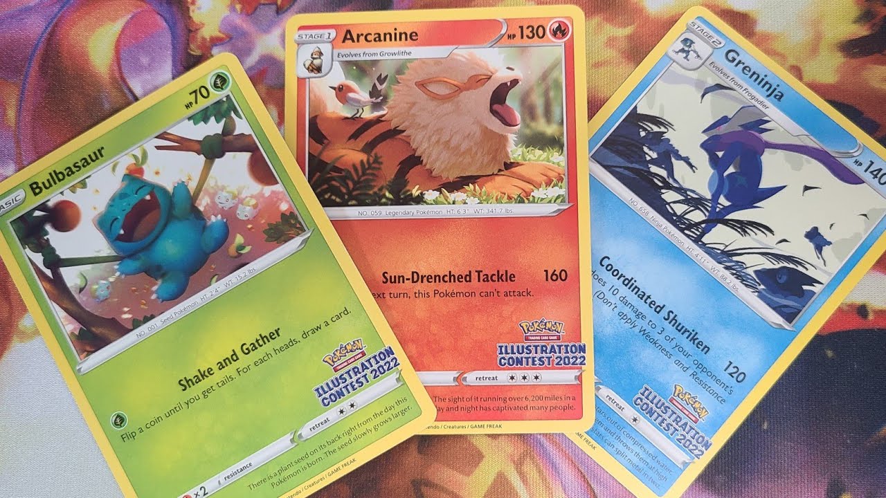 The Pokémon Center Has New Promo Cards (Bulbasaur, Arcanine, & Greninja ...