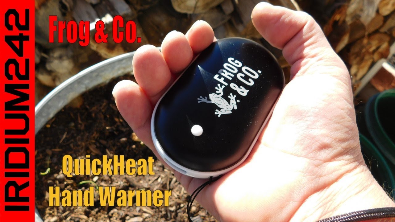 Keep Warm Outside: Frog & Co QuickHeat Hand Warmer - YouTube