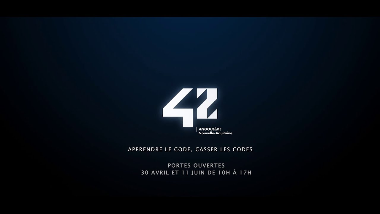 42 Angoulême - Portes OUVERTES 42 Angoulême - YouTube