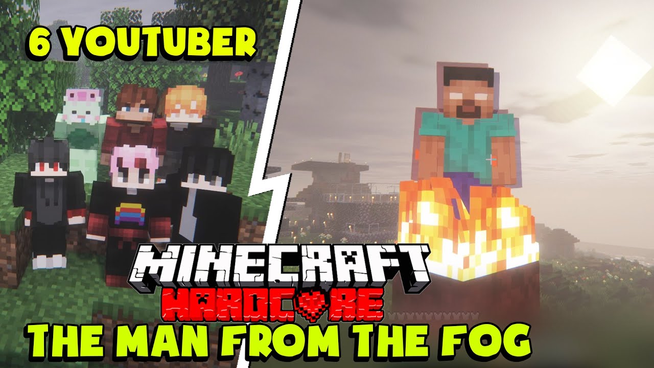 KiraMC Tóm Tắt 100 Ngày Minecraft The Man From The Fog Sinh Tồn Cùng ...