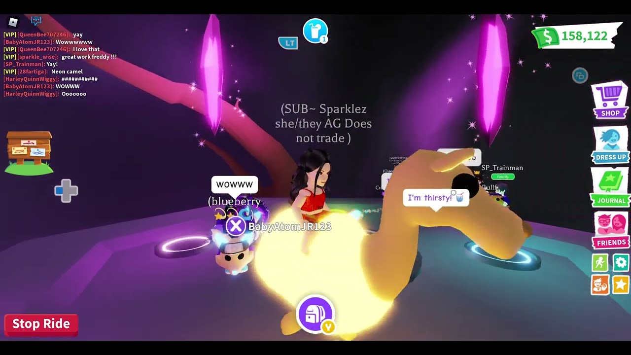 Neon Camel and Neon Donkey plus more! #Sparklez #Playadoptme #Adoptme ...