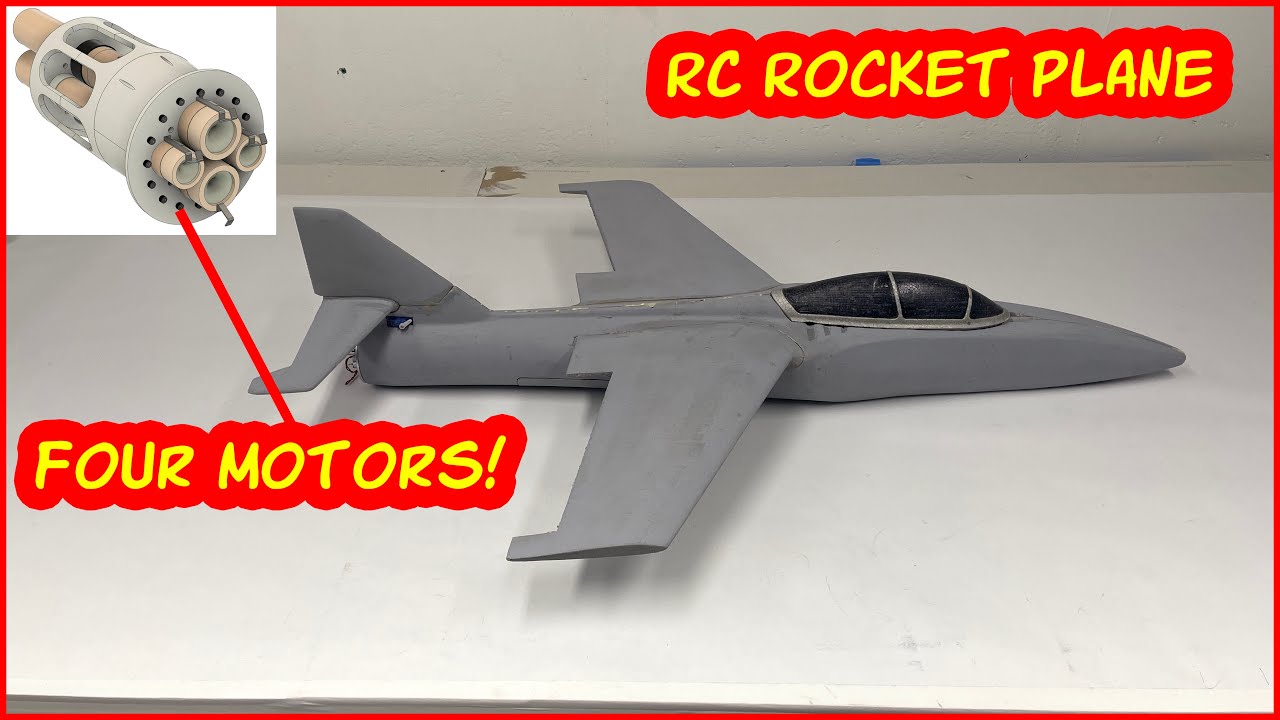 Rocket Plane Project (DIY) - YouTube