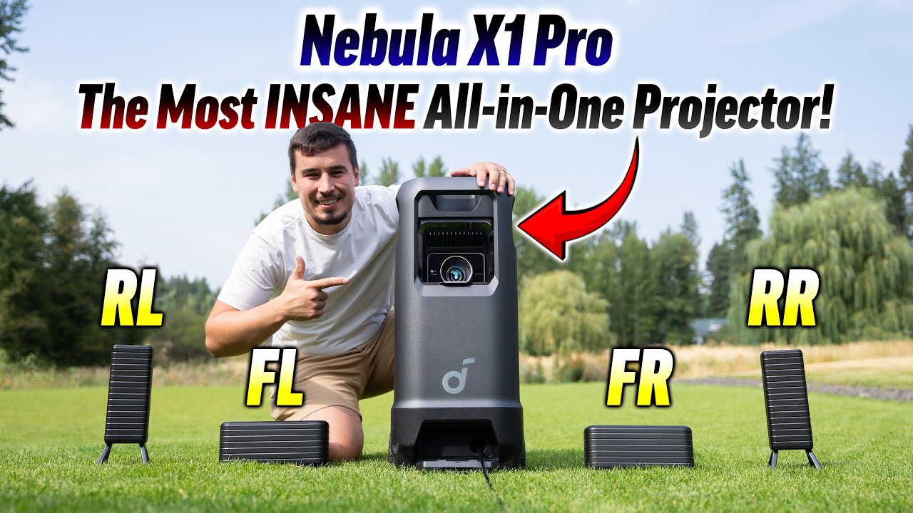World's FIRST 4K Laser Mobile Theater - soundcore Nebula X1 Pro ...