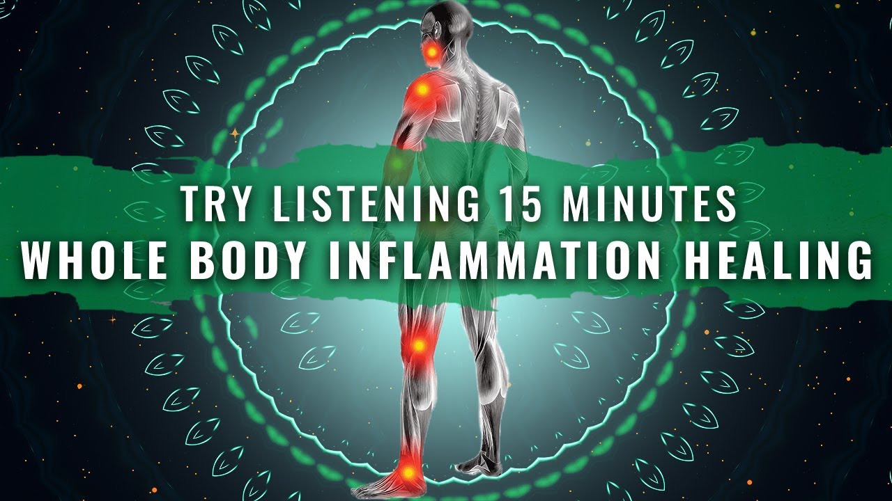 Whole Body Inflammation Healing Frequency 174 Hz | Heal Muscles And ...