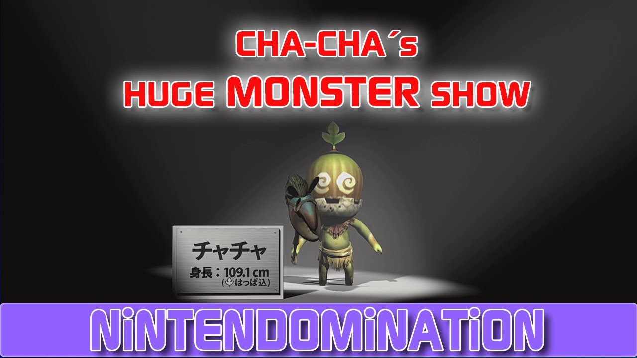 Monster Hunter 3 Ultimate - CHA-CHA´s HUGE MONSTER SHOW - YouTube