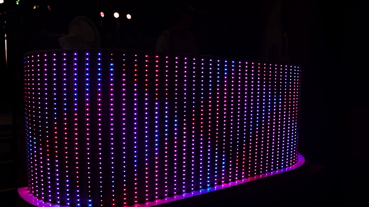 DJUNES CURVED DJ BOOTH - YouTube