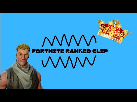 Fortnite Ranked Clip - YouTube