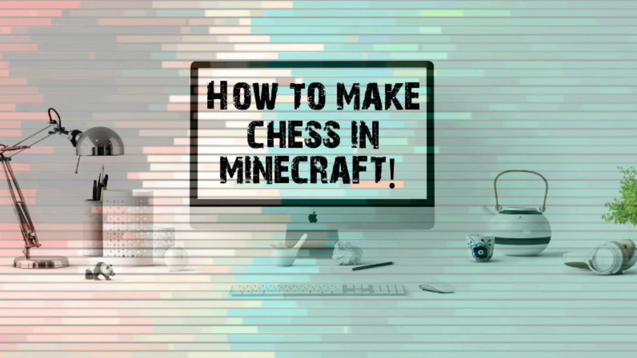 HOW TO MAKE CHESS IN MINECRAFT! - YouTube