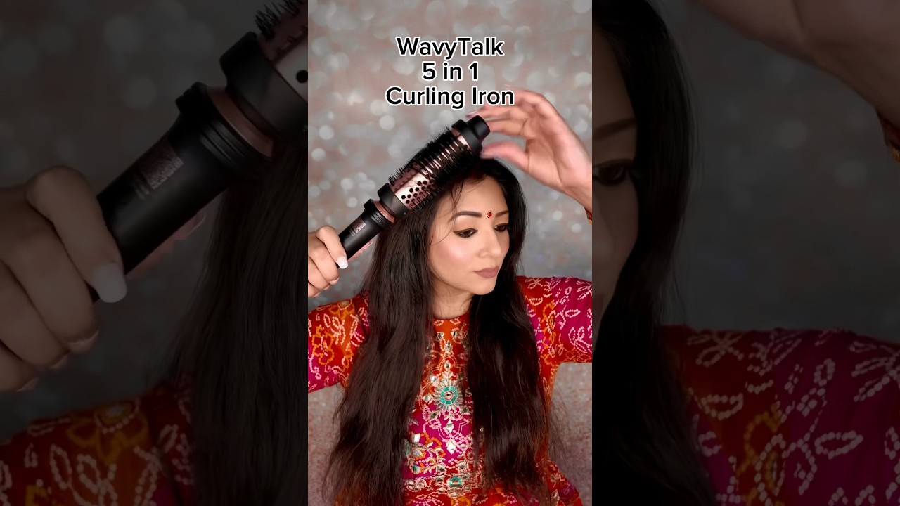 WavyTalk 5 in 1 Curling Iron Set #wavytalkhair #viralhairtools # ...