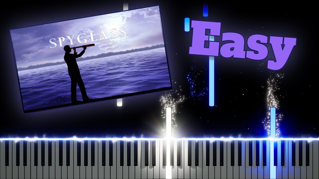 Spyglass Entertainment Intro Easy Piano Tutorial (%50 Speed) - YouTube
