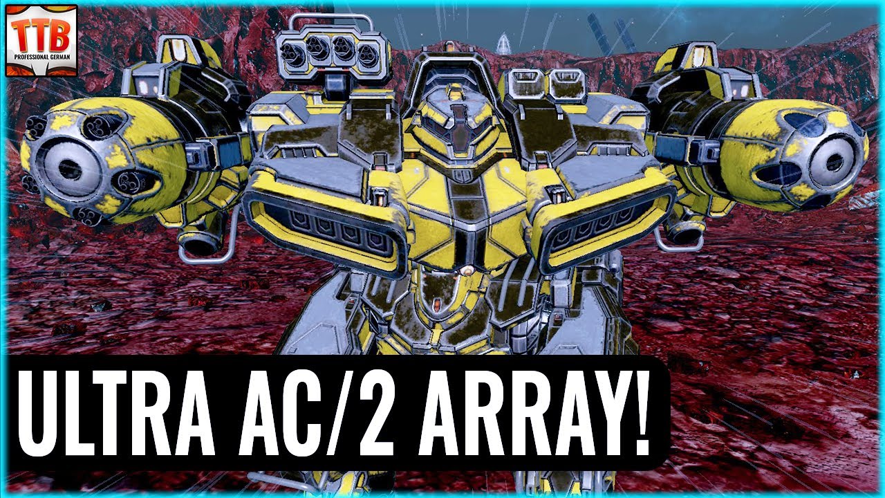 9x (!) ULTRA AC-2 on one side of my mech are great fun!- Bane - German ...