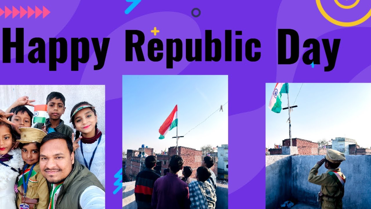 Republic Day celebration || coaching me celebrate || crunchy babu - YouTube