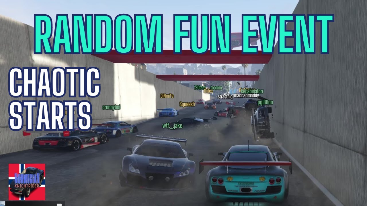 The start is everything - Random Fun Event №22 - YouTube