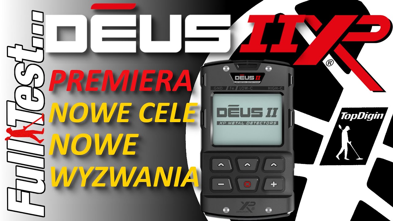 Premiera XP DEUS II General Full Test na Nowym Polu Testowym! Miało być ...