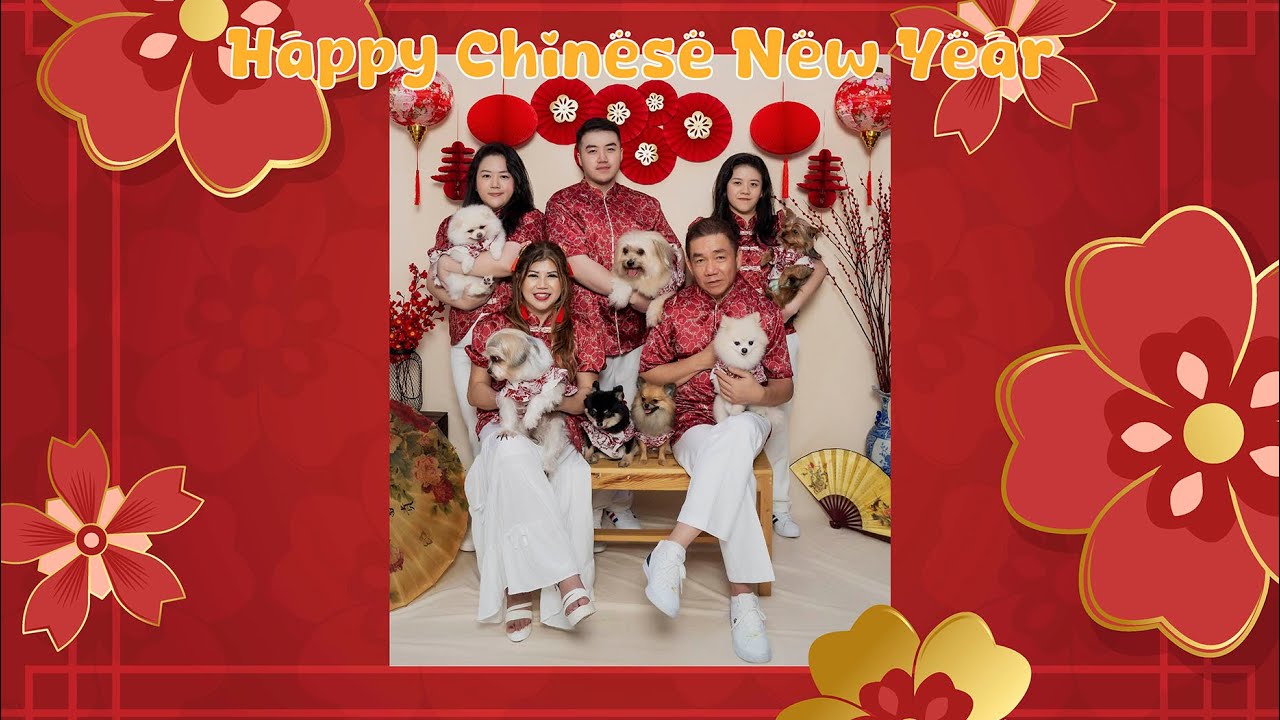 Annual CNY photoshoot - YouTube