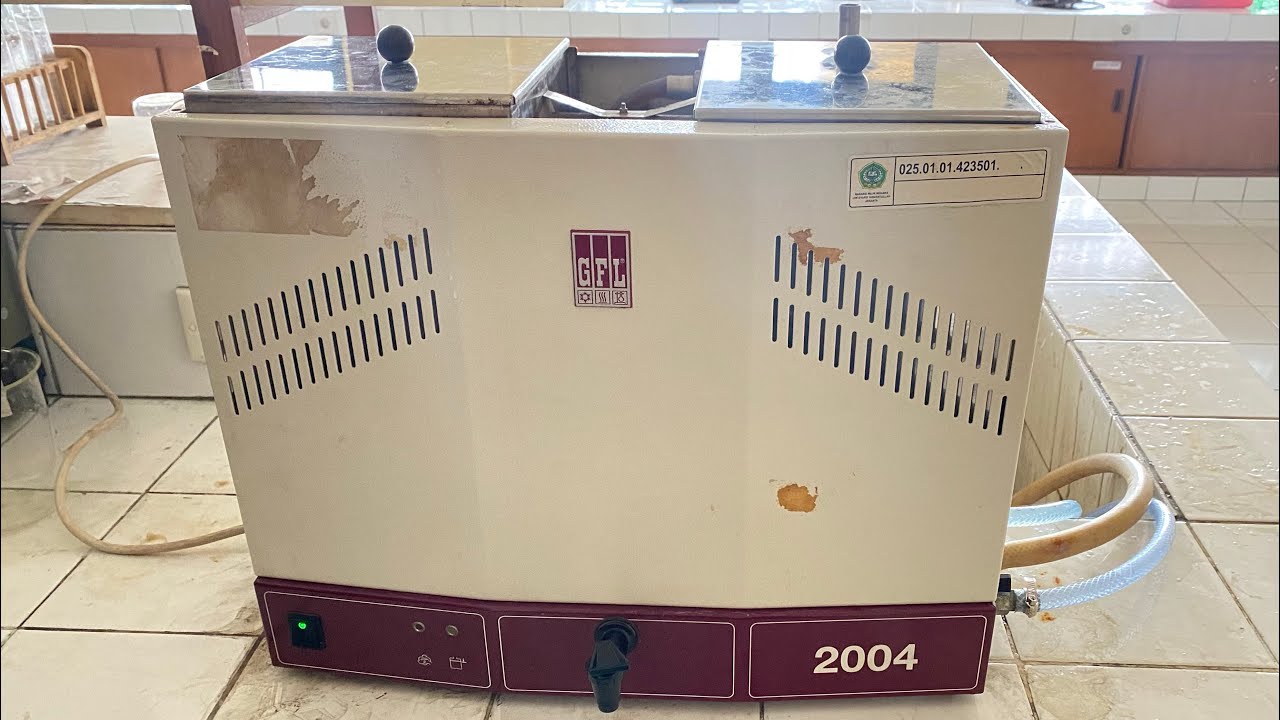Service Water Destilasi GFL - YouTube