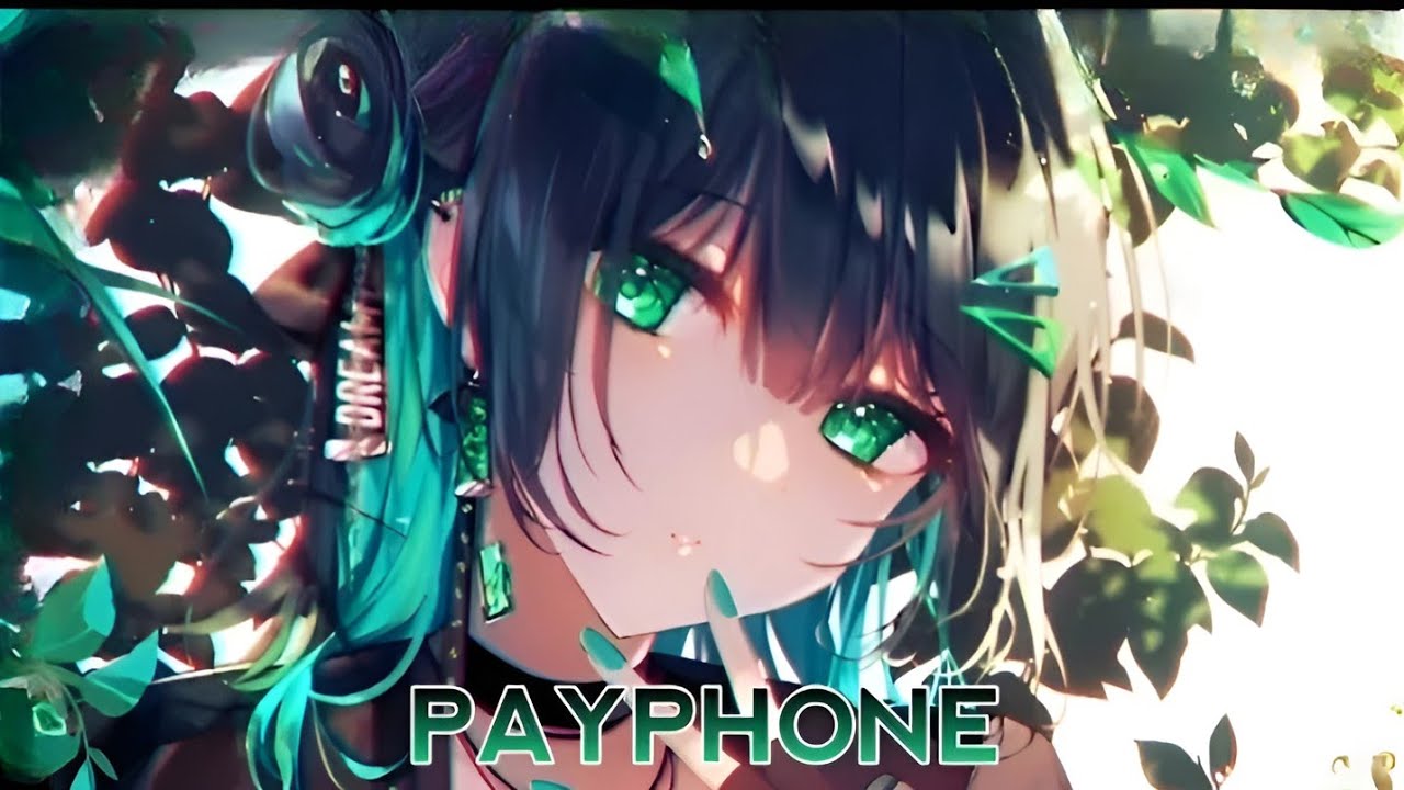 Nightcore - Payphone (Lyrics) - YouTube