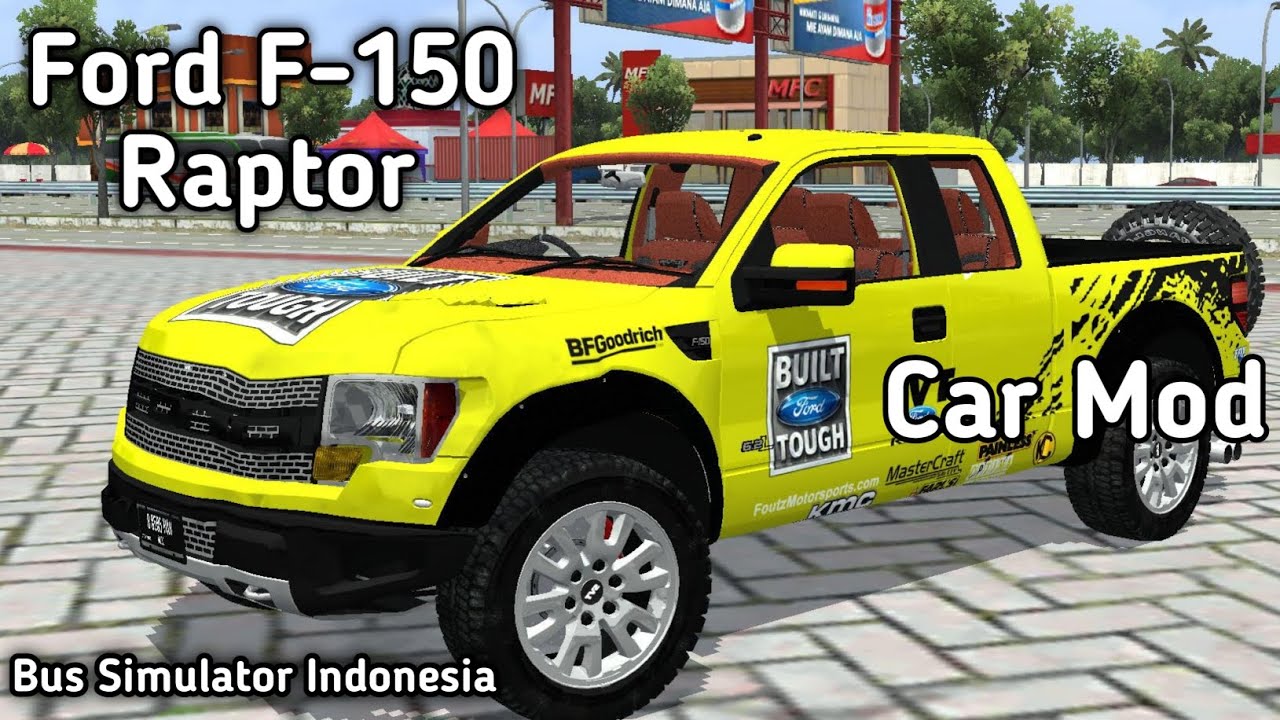 How To Install Ford F 150 Raptor Car Mod In Bussid | Bus Simulator ...