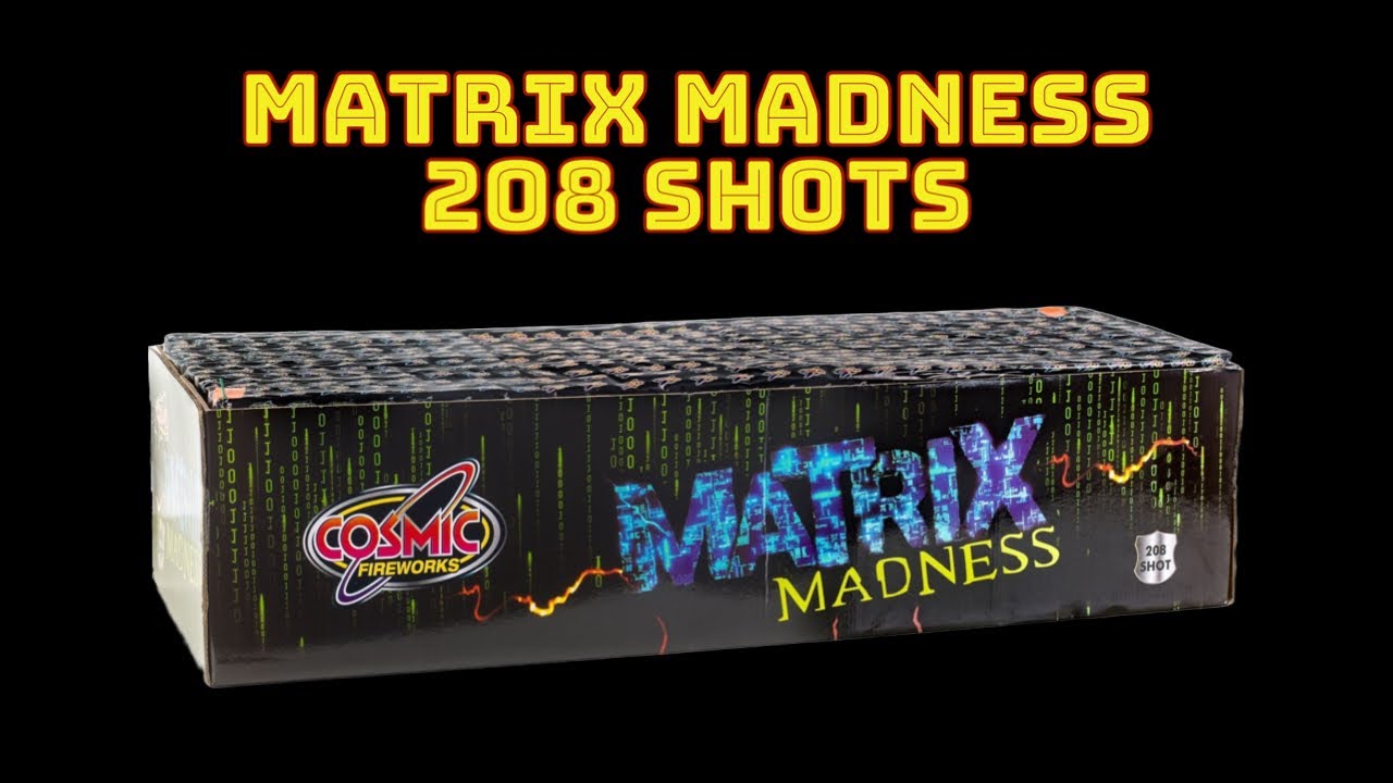 Matrix Madness by Cosmic Fireworks 208 shots - YouTube