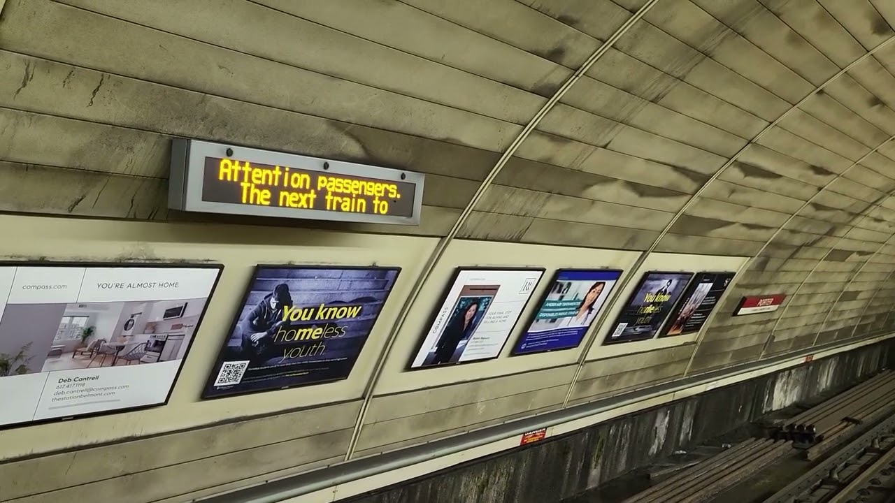 MBTA new red line cars announcement - YouTube