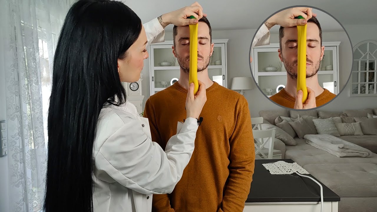 ASMR Oddly Satisfying Body Measurements With Weird Tools - YouTube