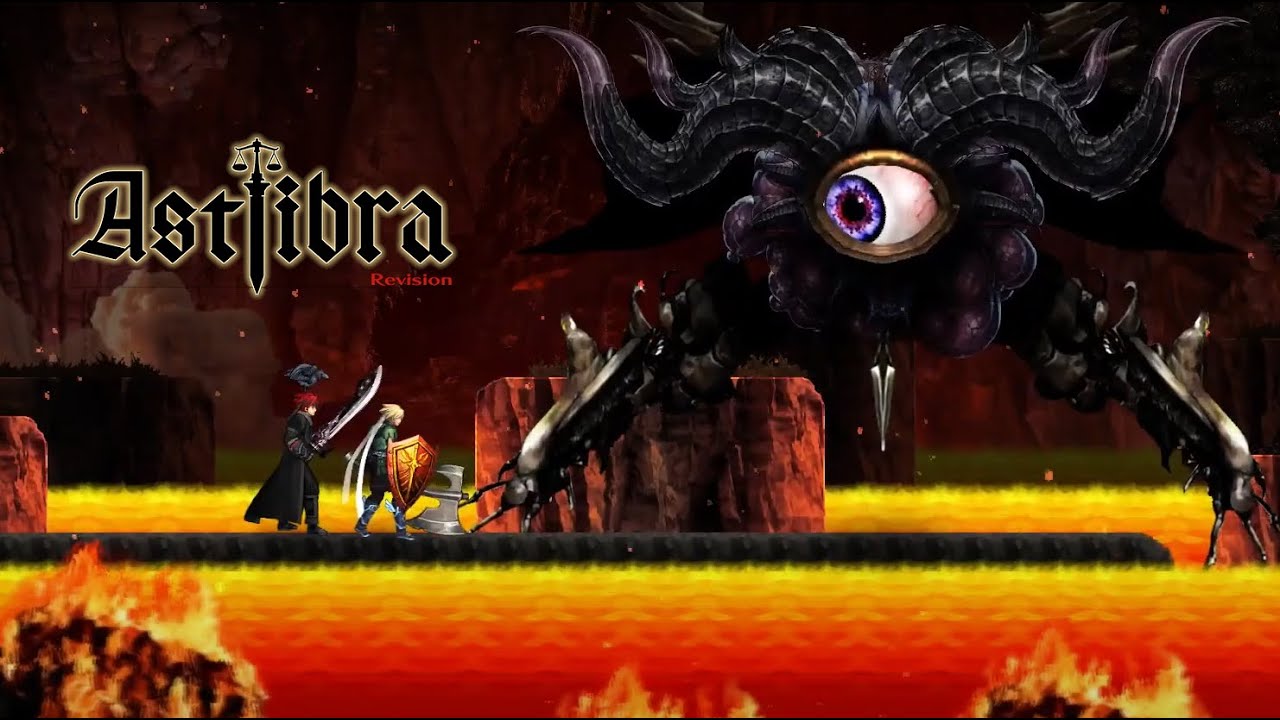 ASTLIBRA Revision - 12 - hard - Chapter 3: God of Fire boss. Belkade ...