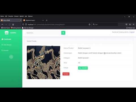 Penggunaan Aplikasi Implementasi Algoritma Apriori Sistem Penjualan Berbasis Web - YouTube