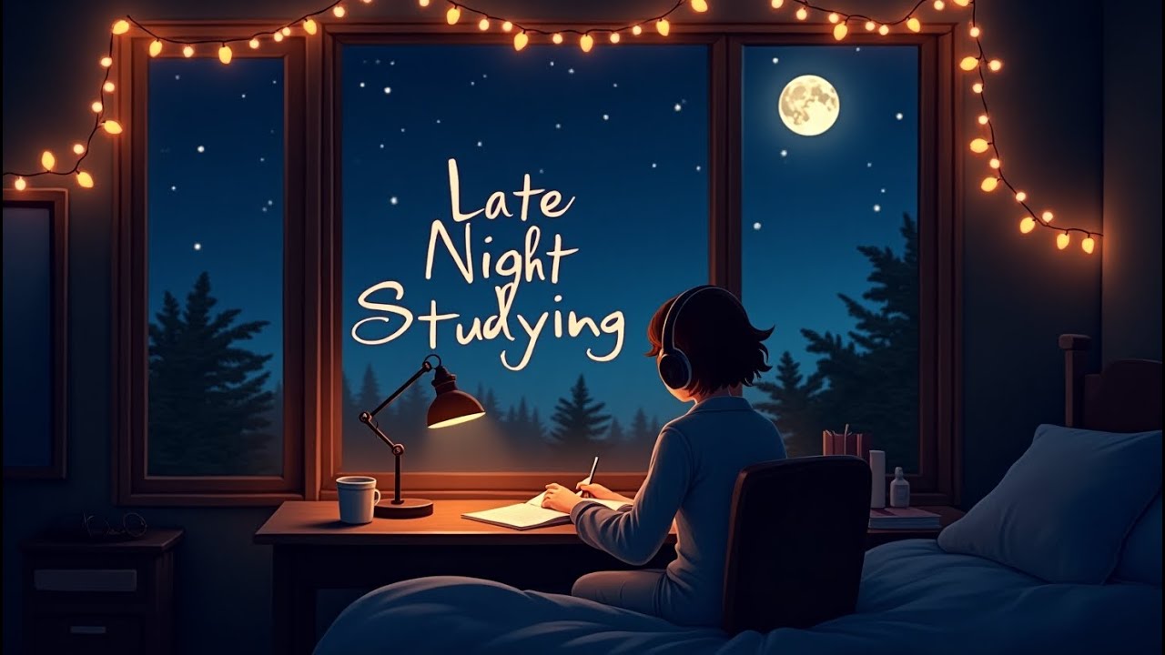 Late Night Study Session | Relaxing Lofi & Chill Vibes - YouTube