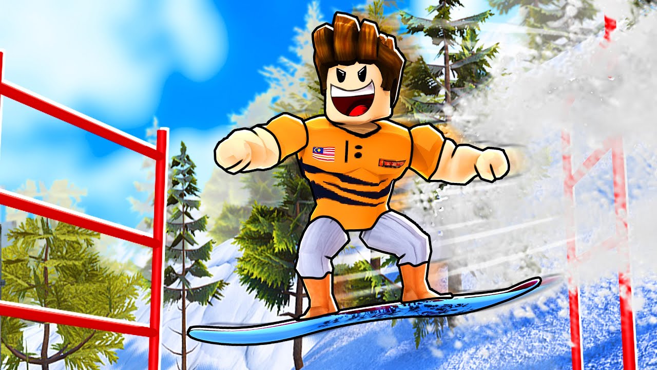 Obby Tapi Menggunakan Snowboard!!! (Roblox Malaysia) - YouTube