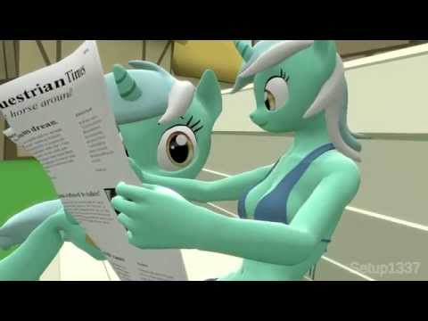 Lyra Meets Hands [SFM Anthro Ponies] (60 FPS)