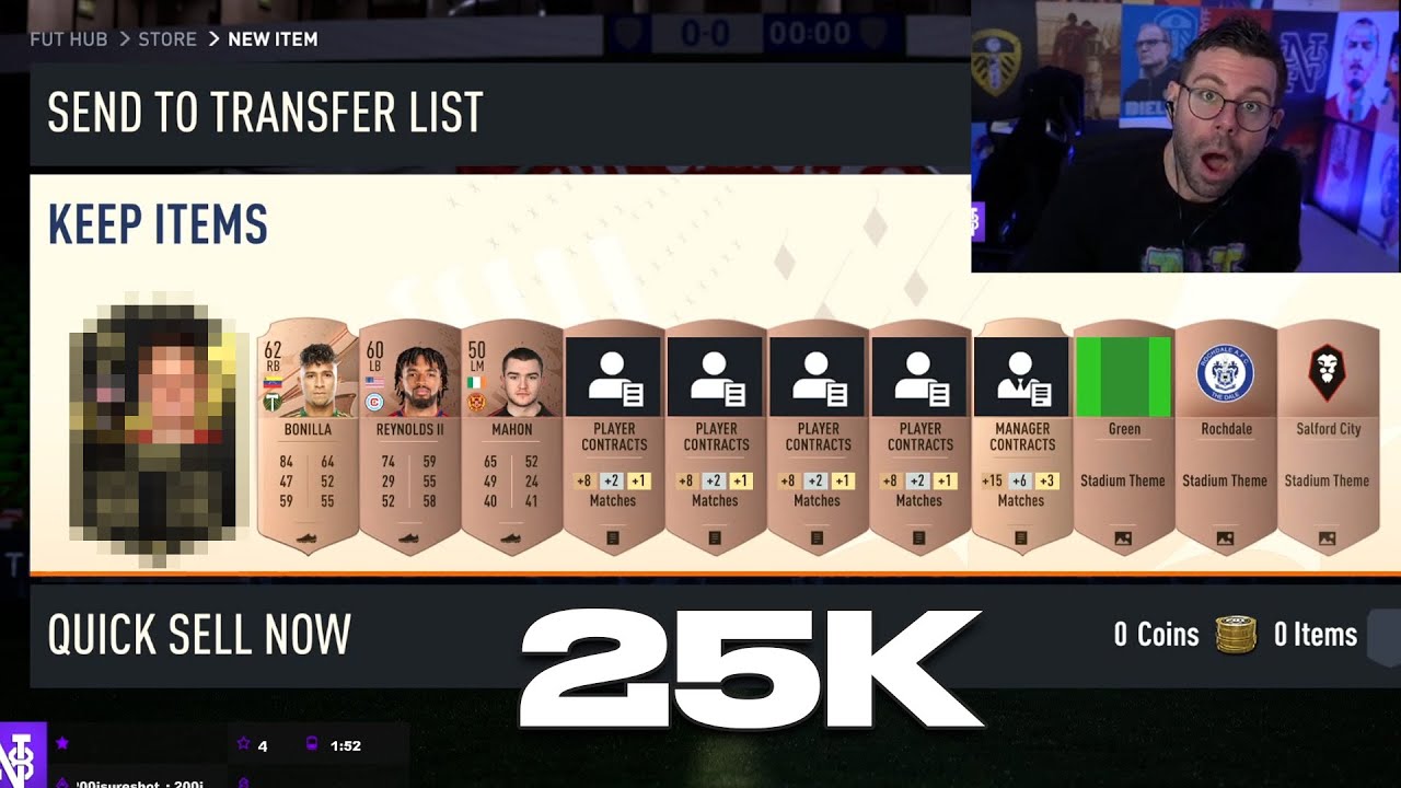 I Just Made 25k In 1 Bronze Pack!! - YouTube