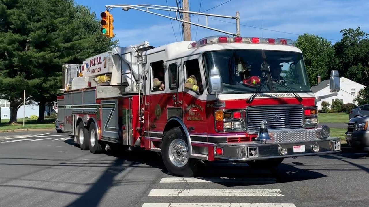 MTFD Tower Ladder 170 (31-7-90) Responding - YouTube