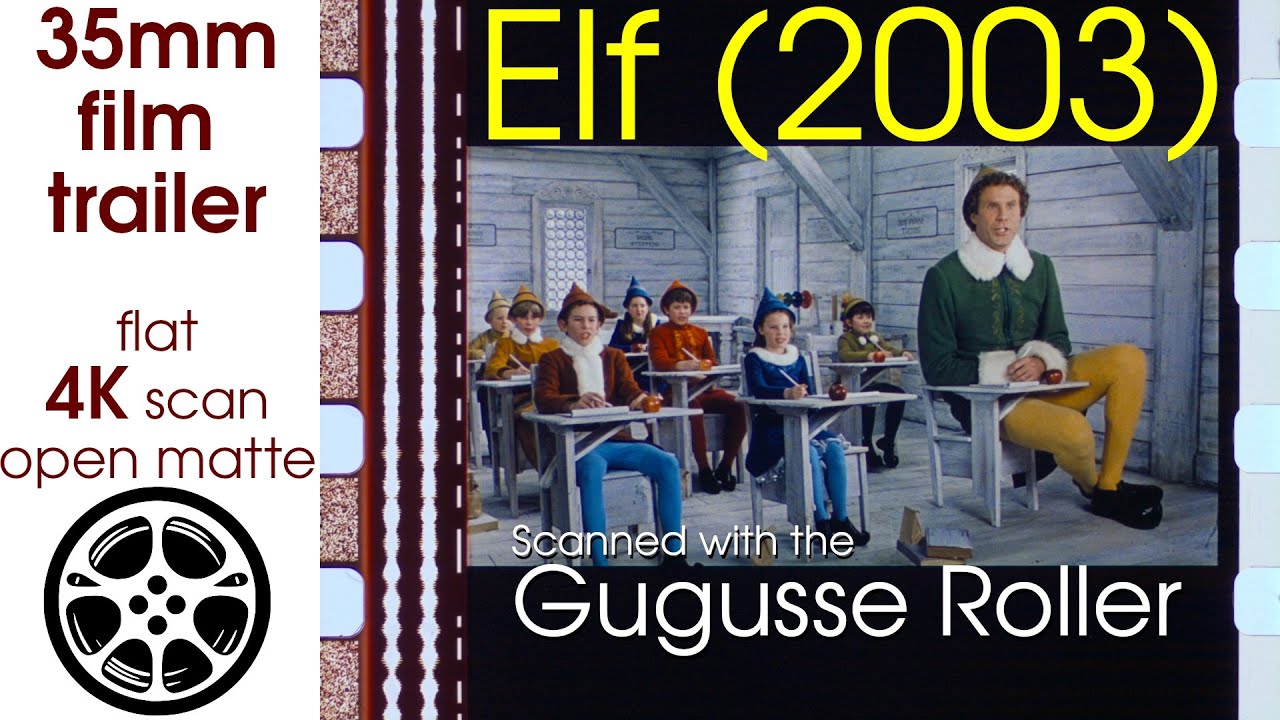 Elf (2003) 35mm film trailer, flat open matte 4K *CROPPED - YouTube