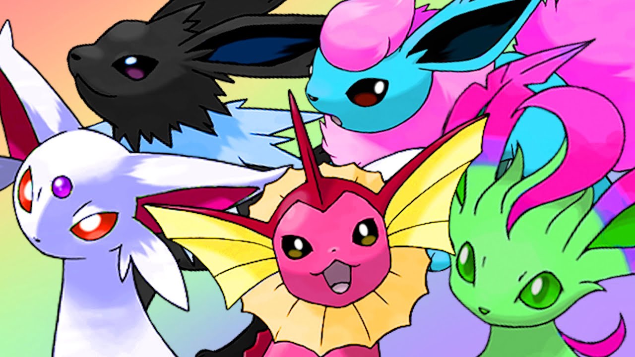 Eeveelutions Shiny Pokémon Eeveelutions/Shiny | Christybsch