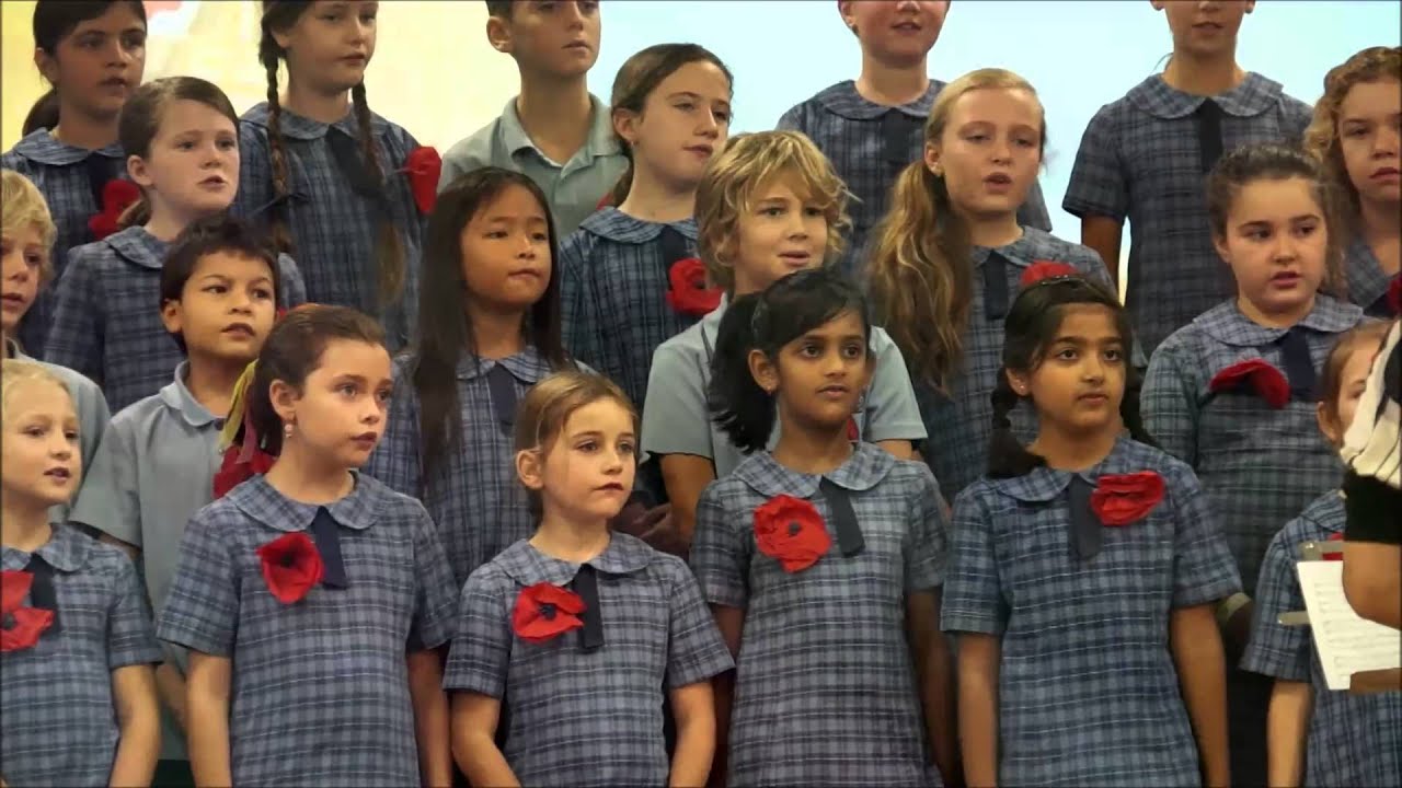Choir ANZAC day 2014 - YouTube