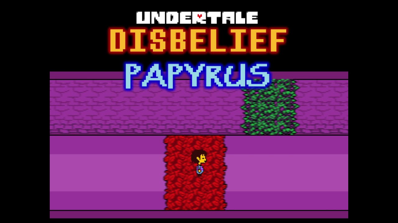 Full Game Disbelief Papyrus - YouTube