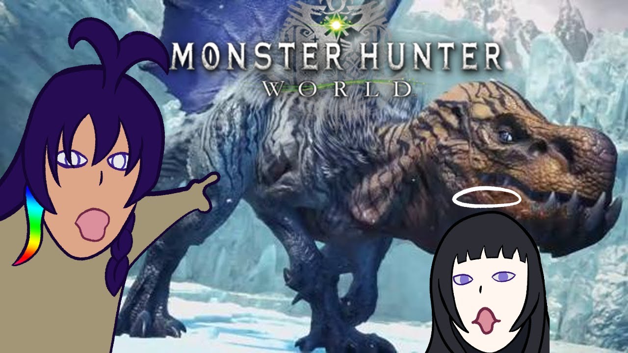 【Monster Hunter World】holy crap louis is that a DINOSAUR - YouTube