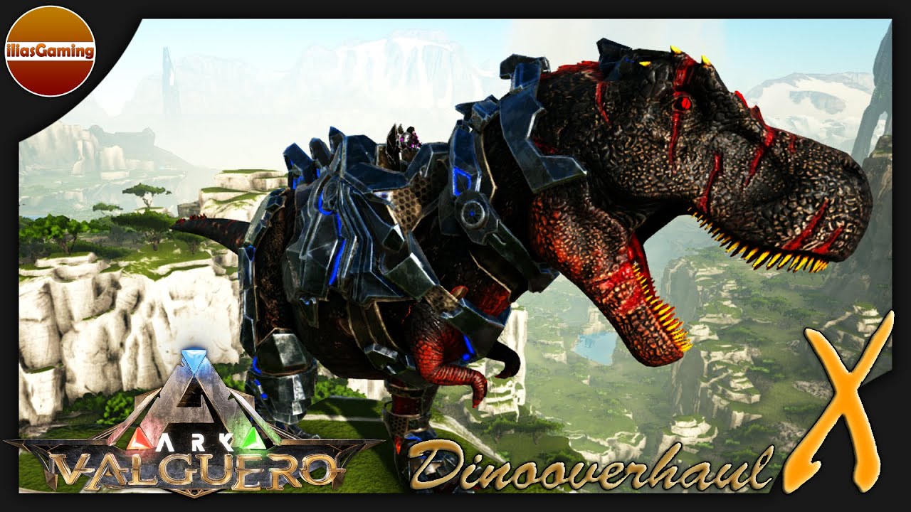 Πόσο δυνατός είναι ο Mega Rex; ARK Modded Valguero DOX E23 - YouTube