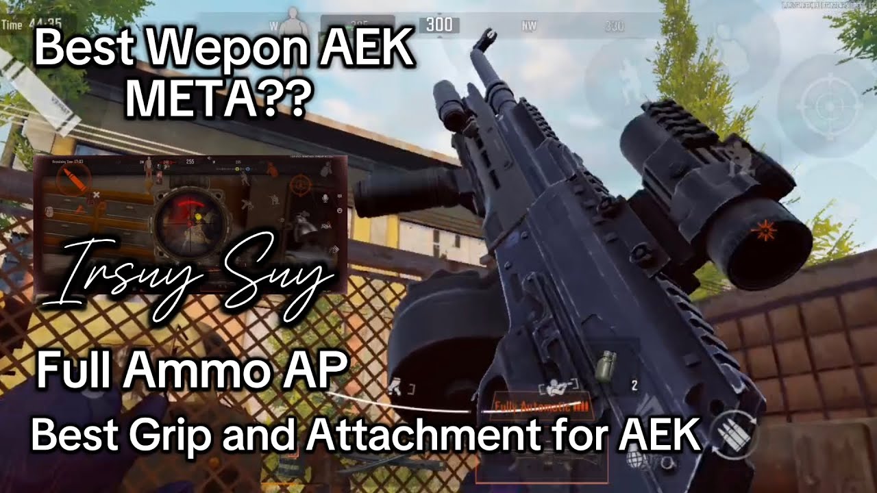 Best grip and attachment for AEK | Arena breakout - YouTube