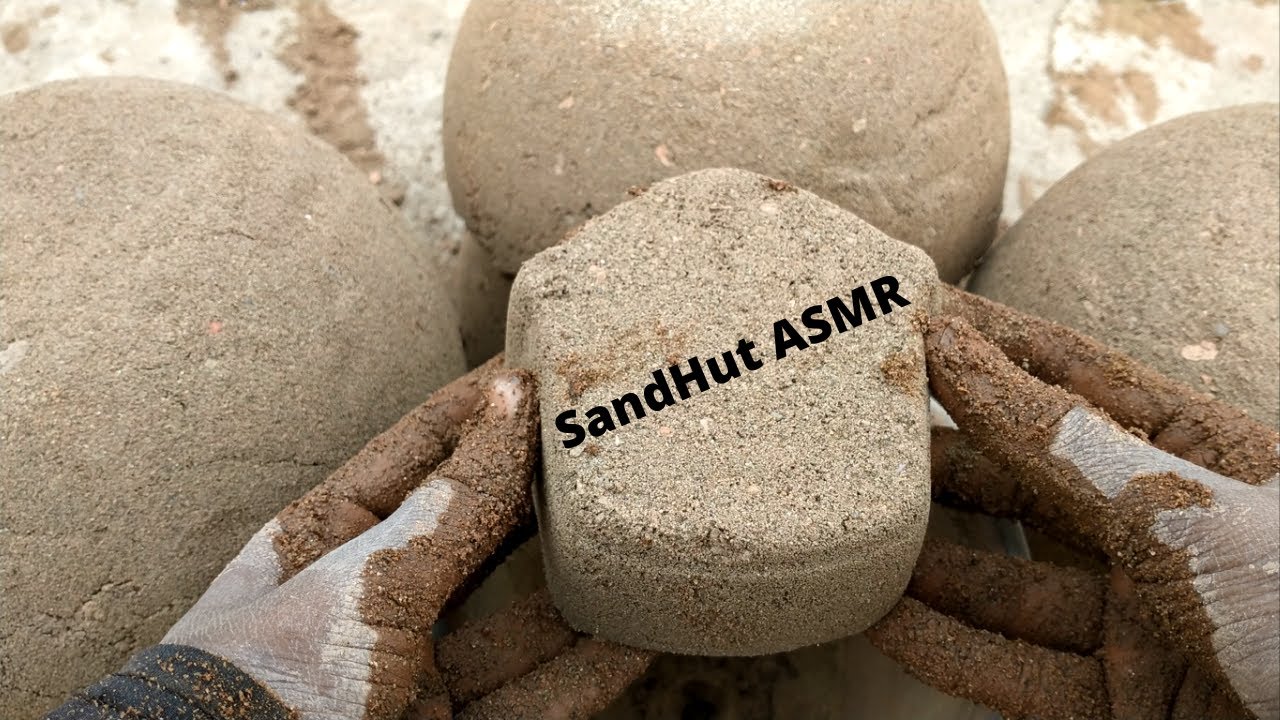 Gritty Brown Sand Bowls Dry Crumbling in clay pot & Floor | Amazing ...