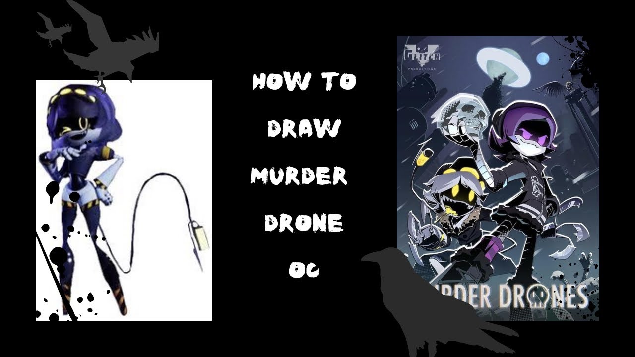 How to draw Murder drone OC ! #oc #murderdrone #murder #drone #draw # ...
